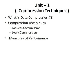DCDR Unit-1 Introducation | PPT