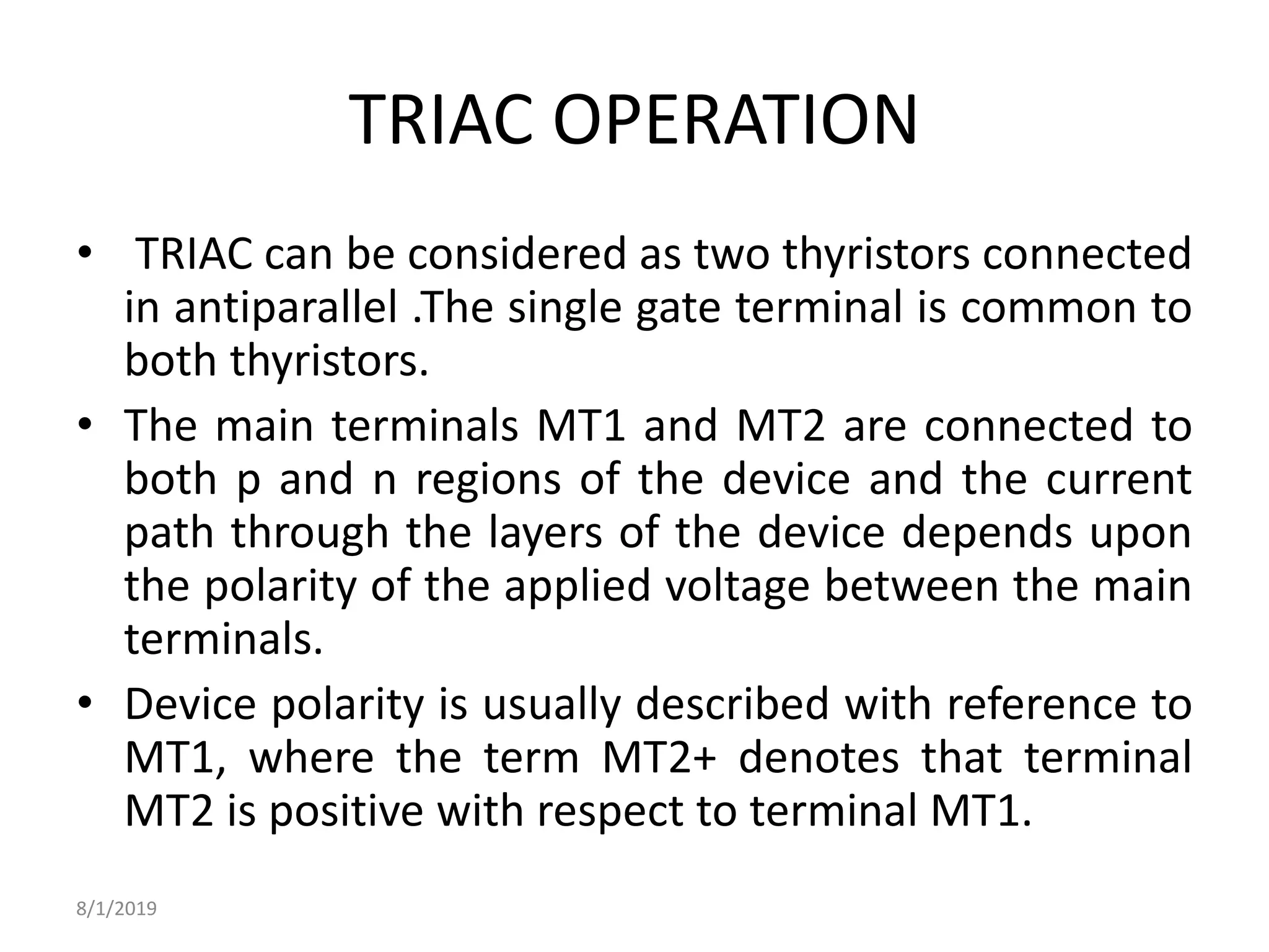 Unit-1 Power Semiconductor devices | PPTX