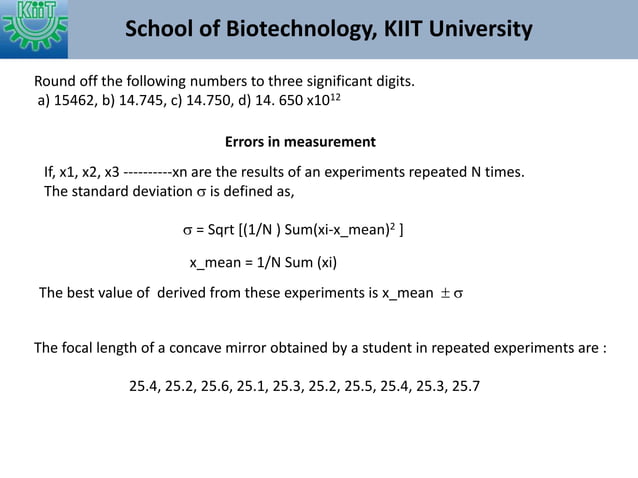 Unit-1 : Units and Dimensions | PPTX