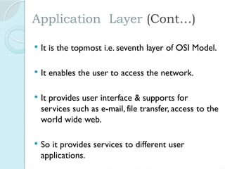 Computer Networks - OSI Model and its functions | PPT