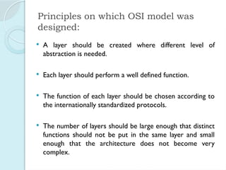 Computer Networks - OSI Model and its functions | PPT