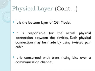 Computer Networks - OSI Model and its functions | PPT