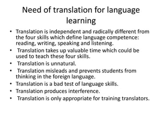 Introduction to Translation Theory | PPTX