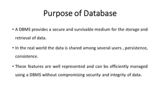 DBMS Unit - 1 Database System Architecture | PPT | Free Download
