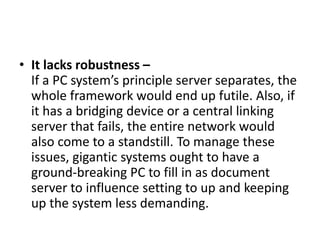BBA MDU unit 1 Computer network | PPTX