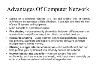 BBA MDU unit 1 Computer network | PPTX