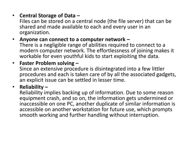 BBA MDU unit 1 Computer network | PPTX