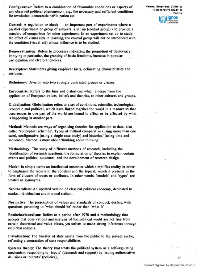 Unit 1 Comparative methods and Approaches | PDF | Politics