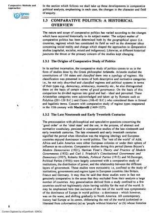Unit 1 Comparative methods and Approaches | PDF