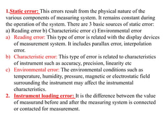 Introduction to measurements systems | PPTX