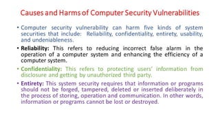 Cyber Security - Unit - 1 - Systems Vulnerability Scanning Overview of Vulnerability Scanning | PDF