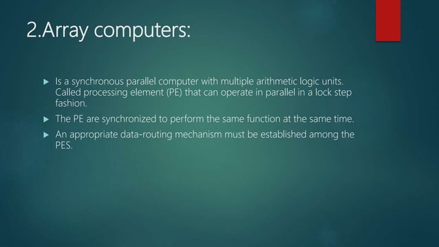 Advanced computer architecture | PPTX | Computing | Technology & Computing