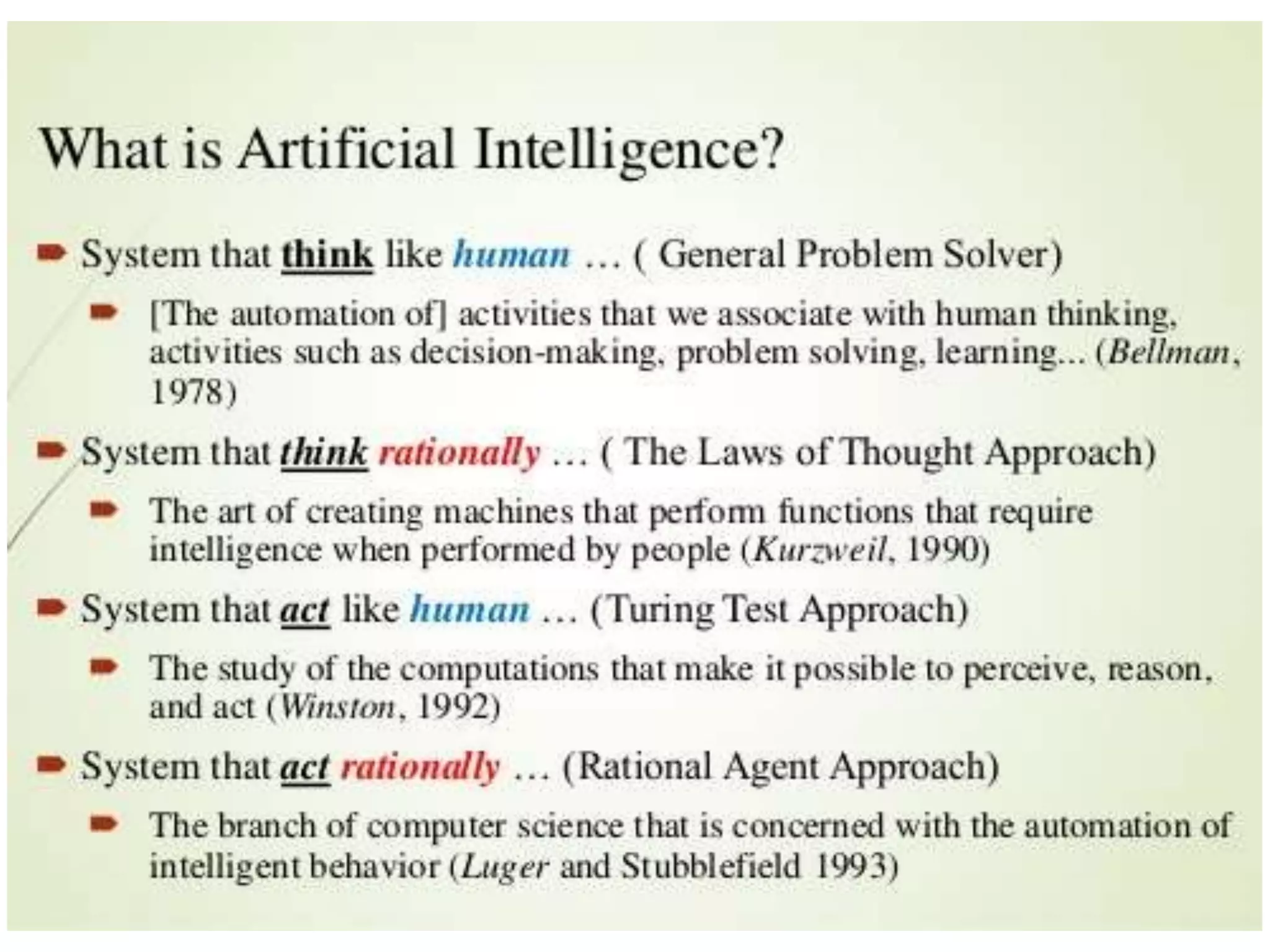 Introduction of Artificial Intelligence | PPT