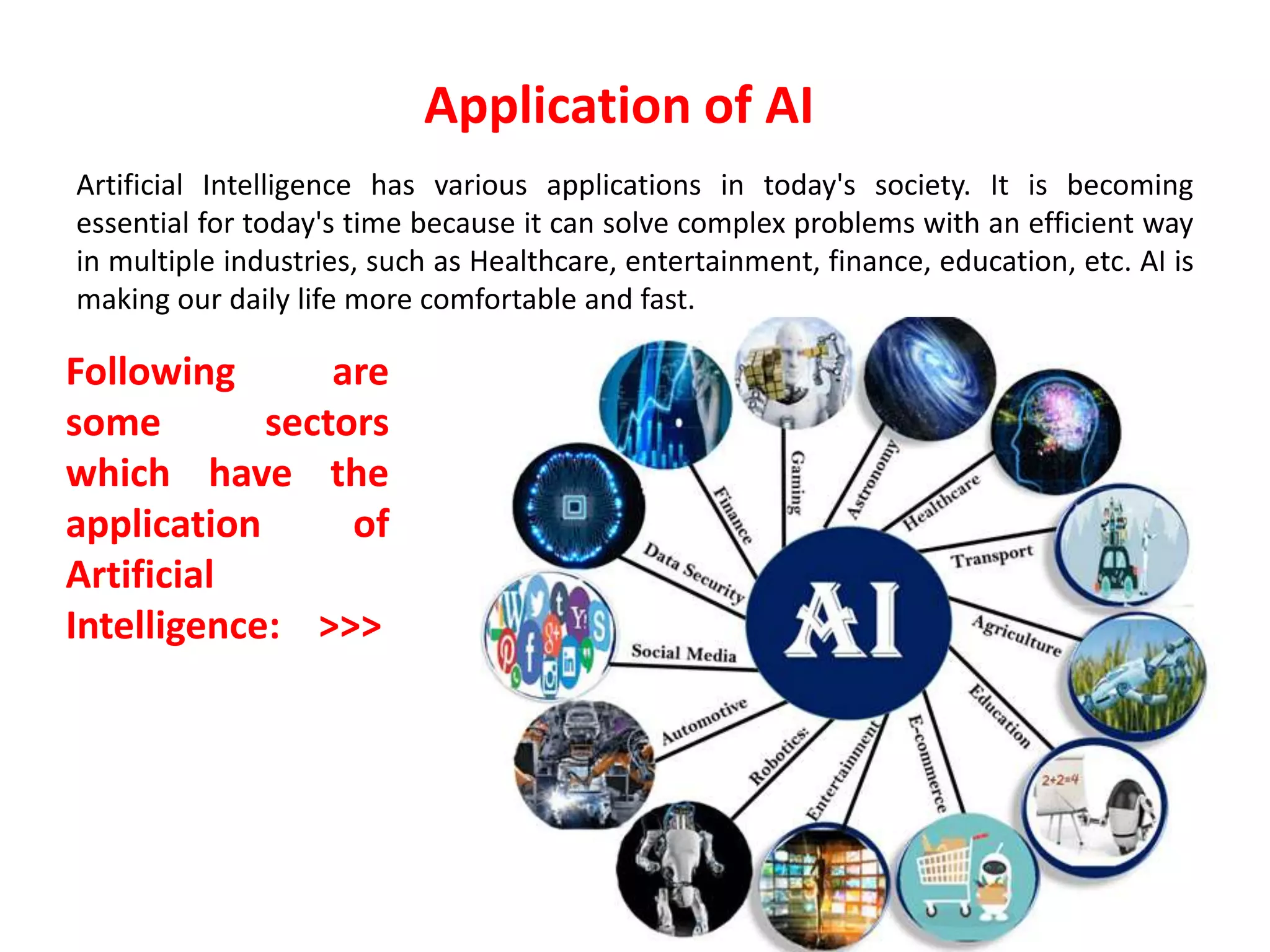 Introduction of Artificial Intelligence | PPT