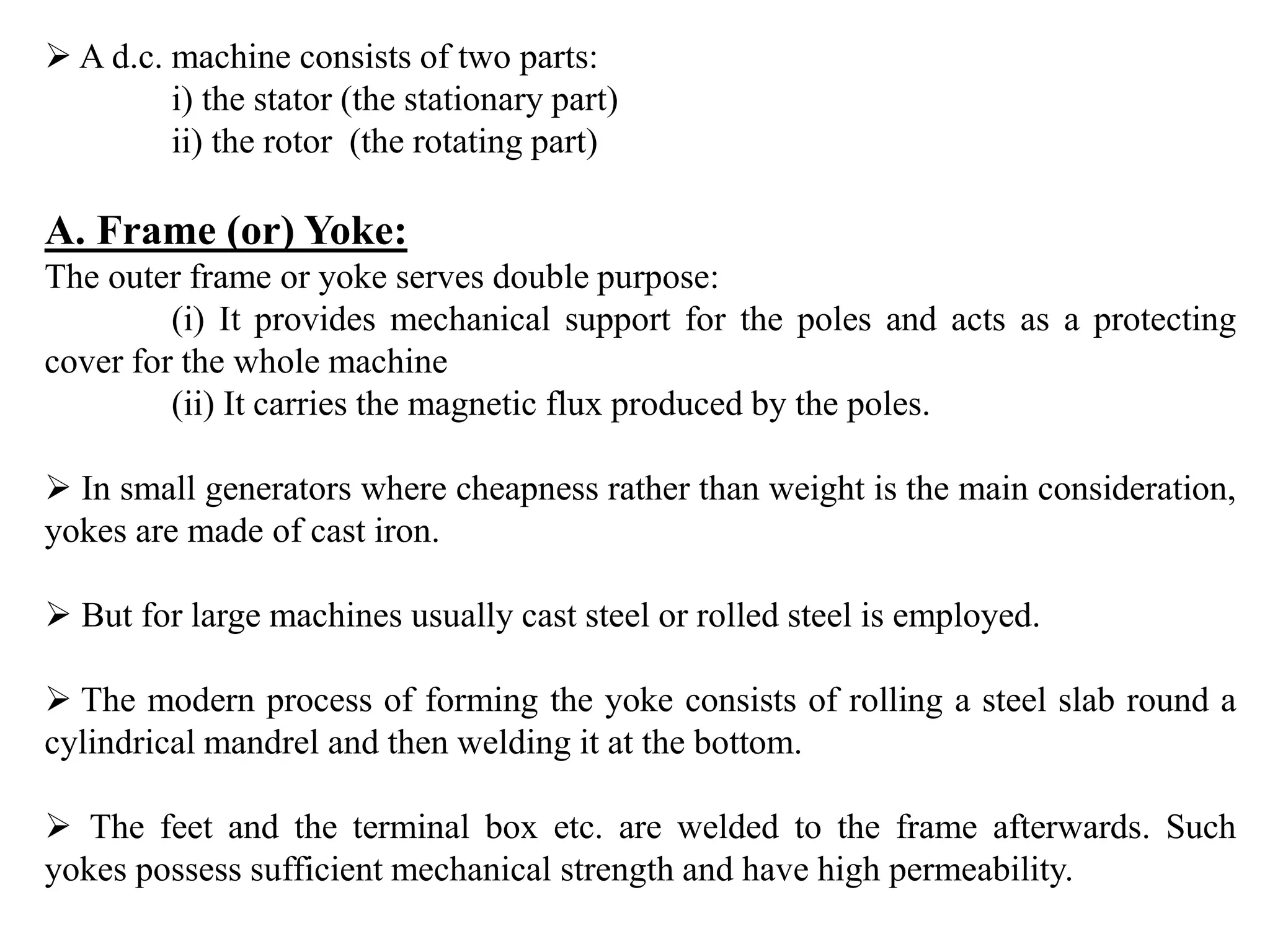 DC GENERATORS | PPTX