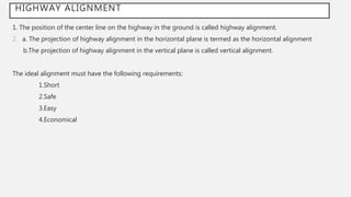 Unit 1:- HIGHWAY DEVELOPMENT AND PLANNING | PPTX