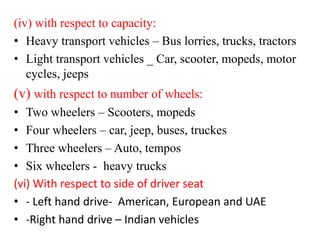 Unit 1--VEHICLE STRUCTURE AND ENGINES | PPT