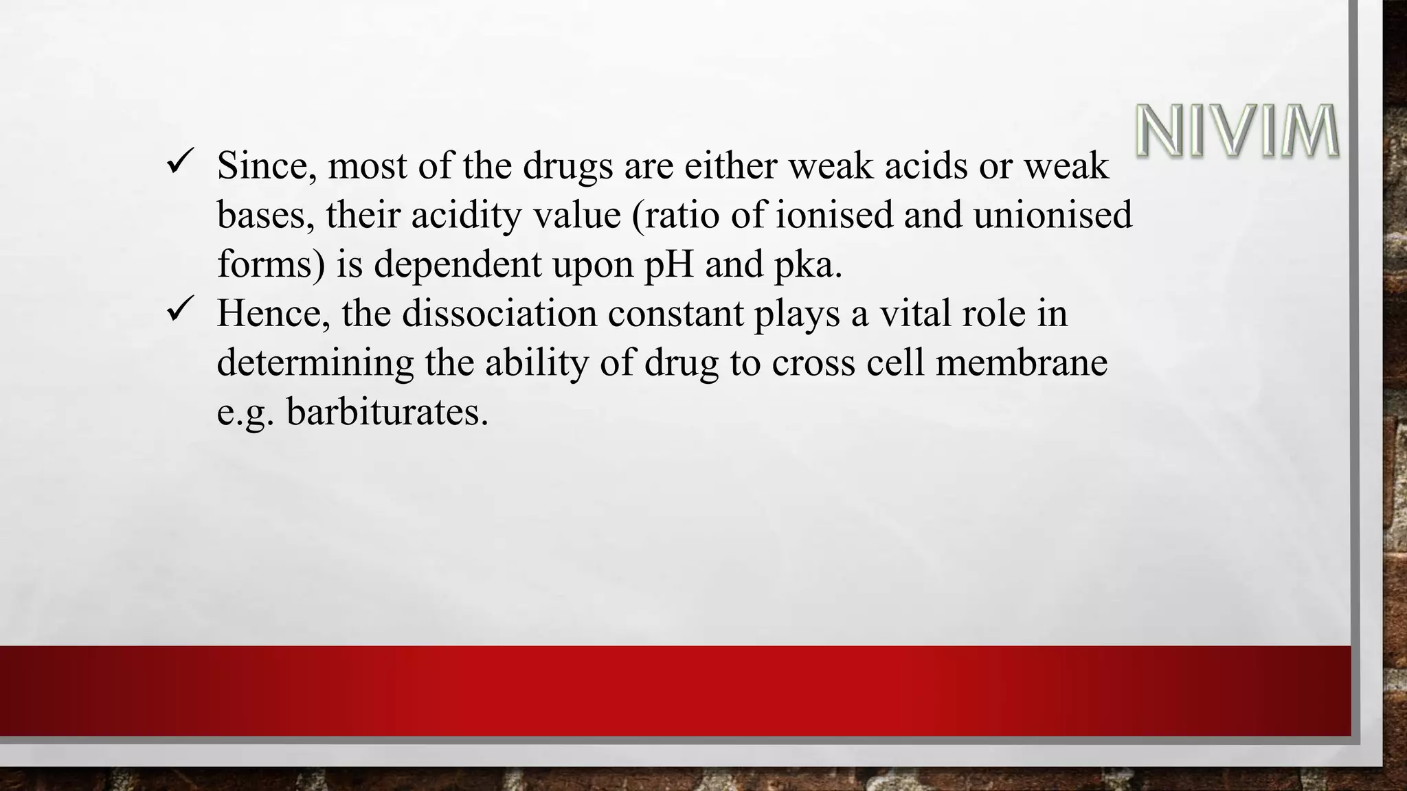 Medicinal Chemistrt Unit -1.pptx