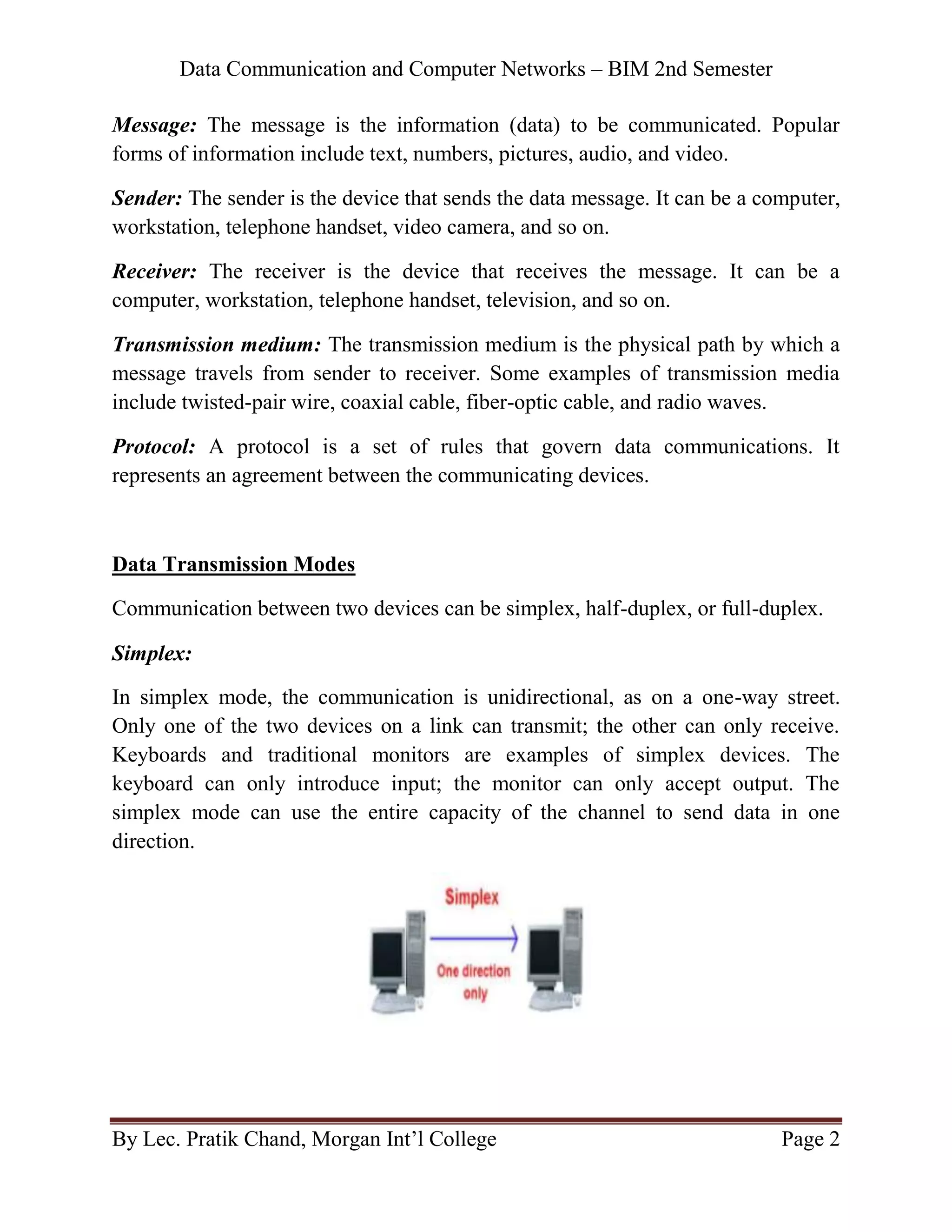 Unit 1docx Computer Networking Computing