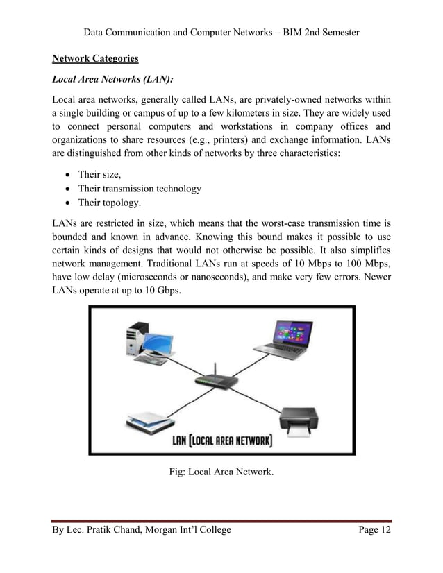 Unit 1docx Computer Networking Computing