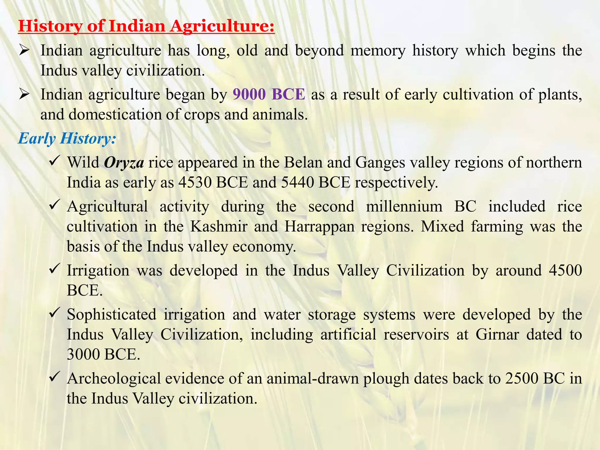 INTRODUCTION TO AGRICULTURE | PPTX