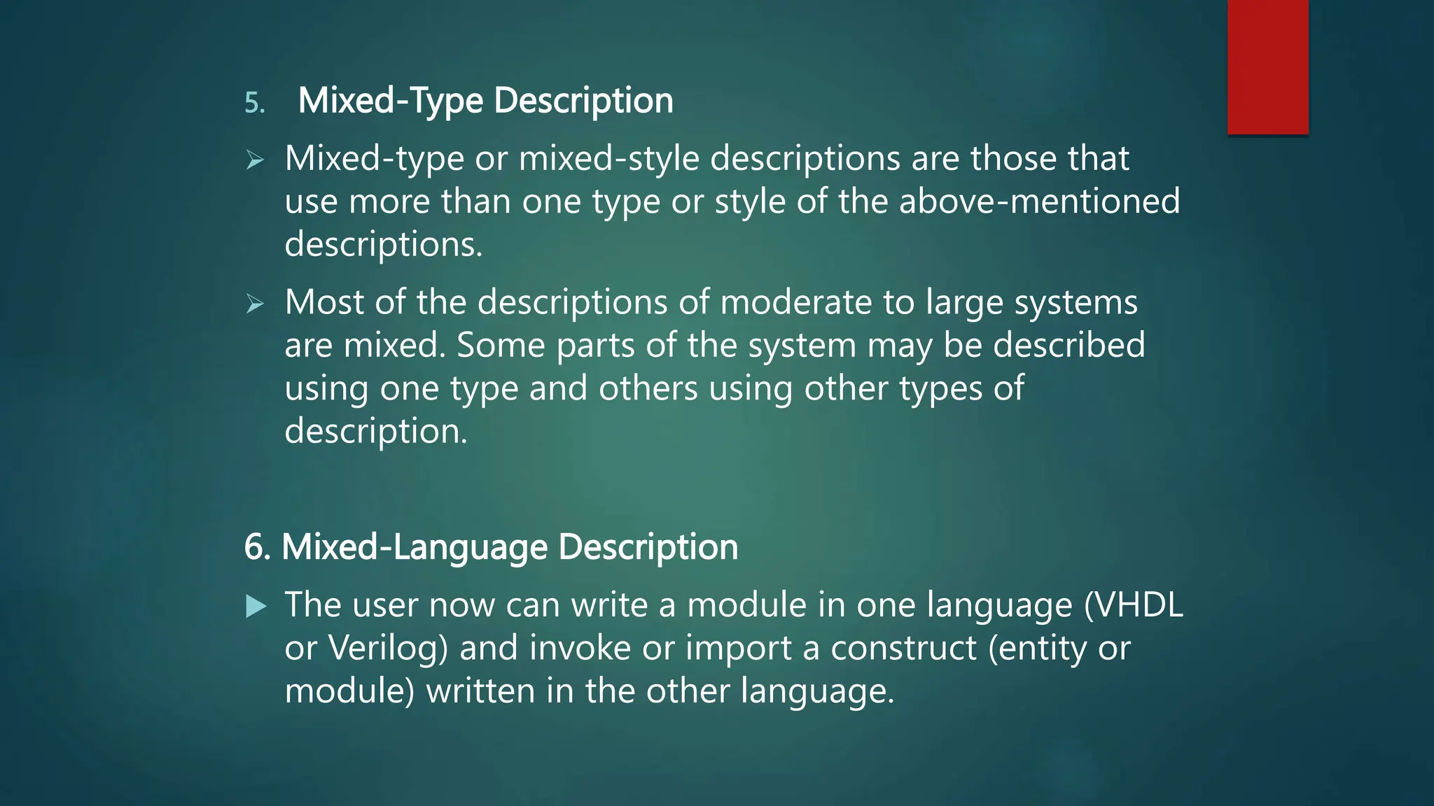 vlsi introduction to hdl and its typesunit-1.pptx