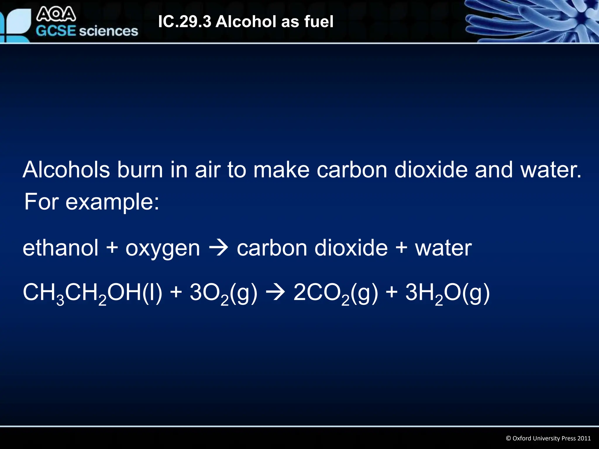 Alcohol as fuel-Properties of alcohols as fuels.ppt