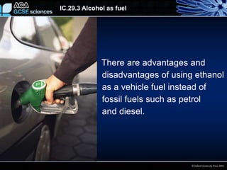 Alcohol as fuel-Properties of alcohols as fuels.ppt