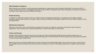 UNIT-1.pptx that contains the web and internet of tecnology | PPT