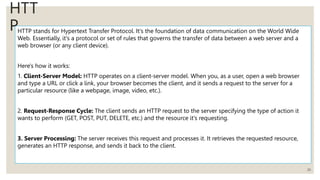 UNIT-1.pptx that contains the web and internet of tecnology | PPT