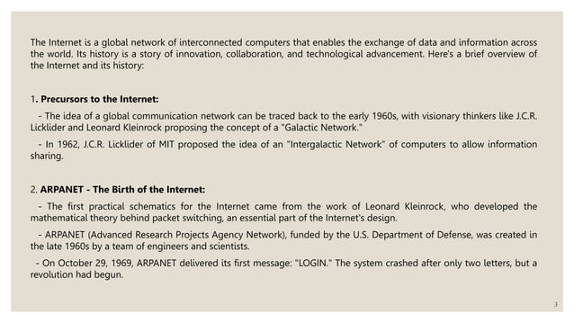 UNIT-1.pptx that contains the web and internet of tecnology | PPT