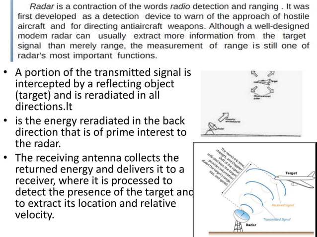 UNIT - 1principlea of radar information.pptx