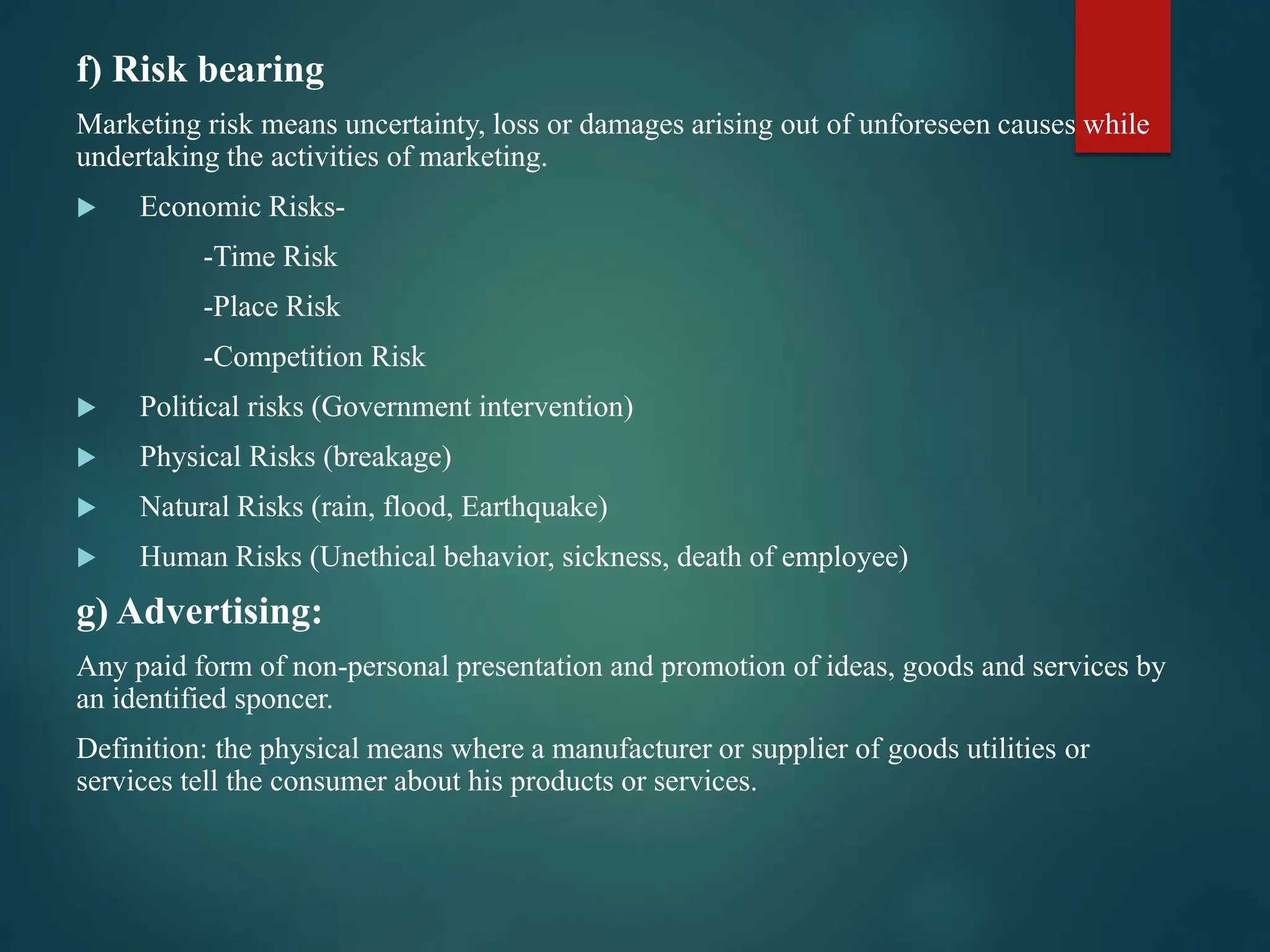 Principles of Marketing: Unit No. 1: Important notes for FYBBA students ...