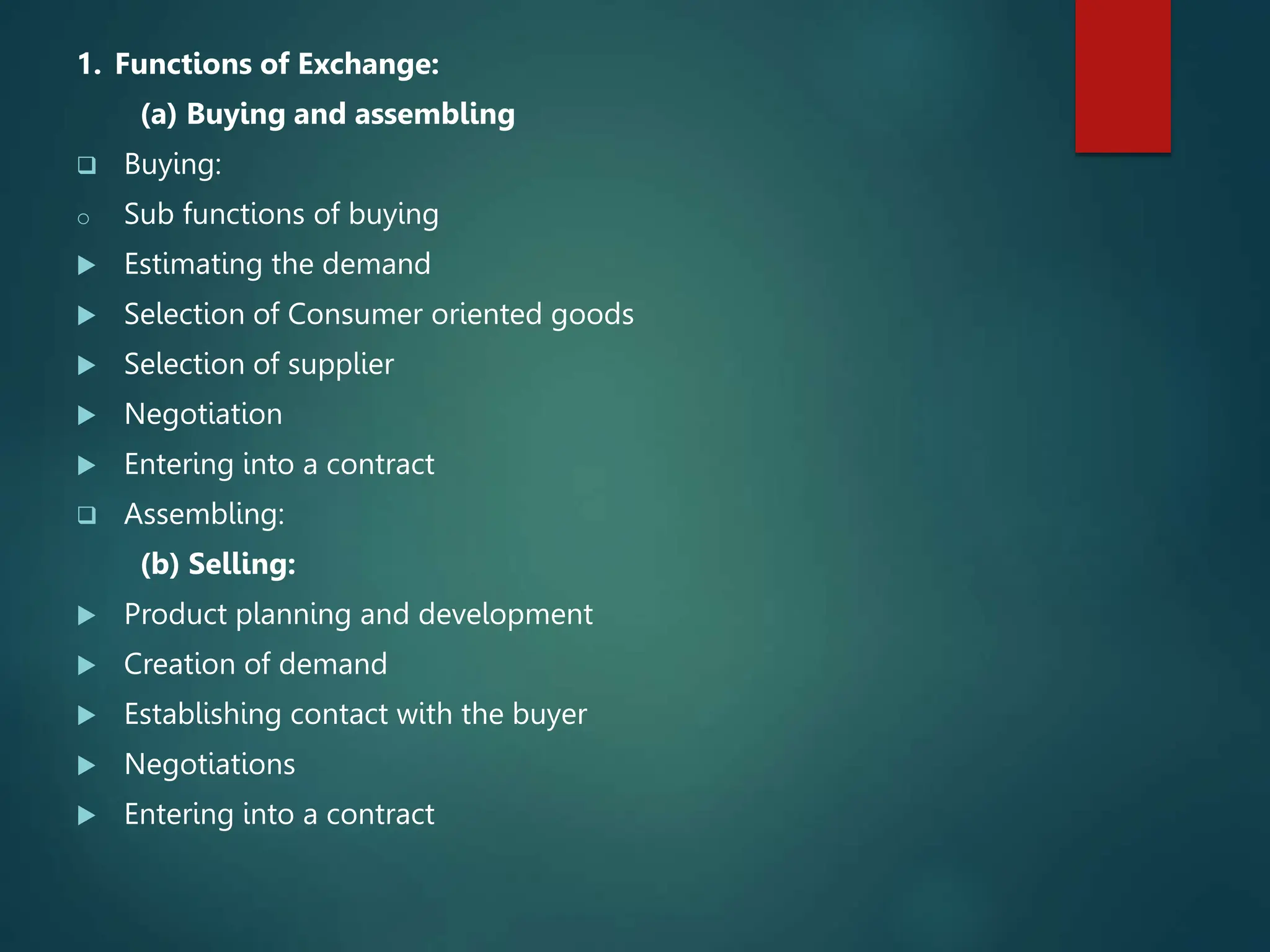 Principles of Marketing: Unit No. 1: Important notes for FYBBA students ...