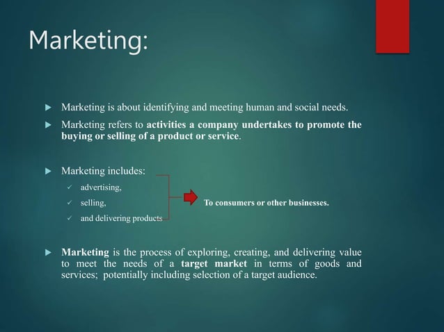 Principles of Marketing: Unit No. 1: Important notes for FYBBA students ...
