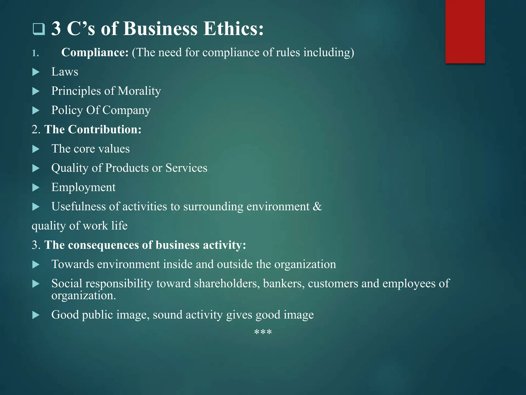 Business Ethics: CHAPTER 1: INTRODUCTION TO BUSINESS ETHICS | PPTX