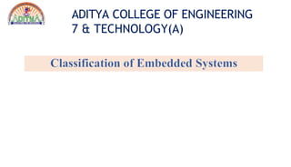R20 REGULATION JNTUK EMBEDDED SYSTEMS UNIT-1 | PPTX