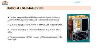 R20 REGULATION JNTUK EMBEDDED SYSTEMS UNIT-1 | PPTX