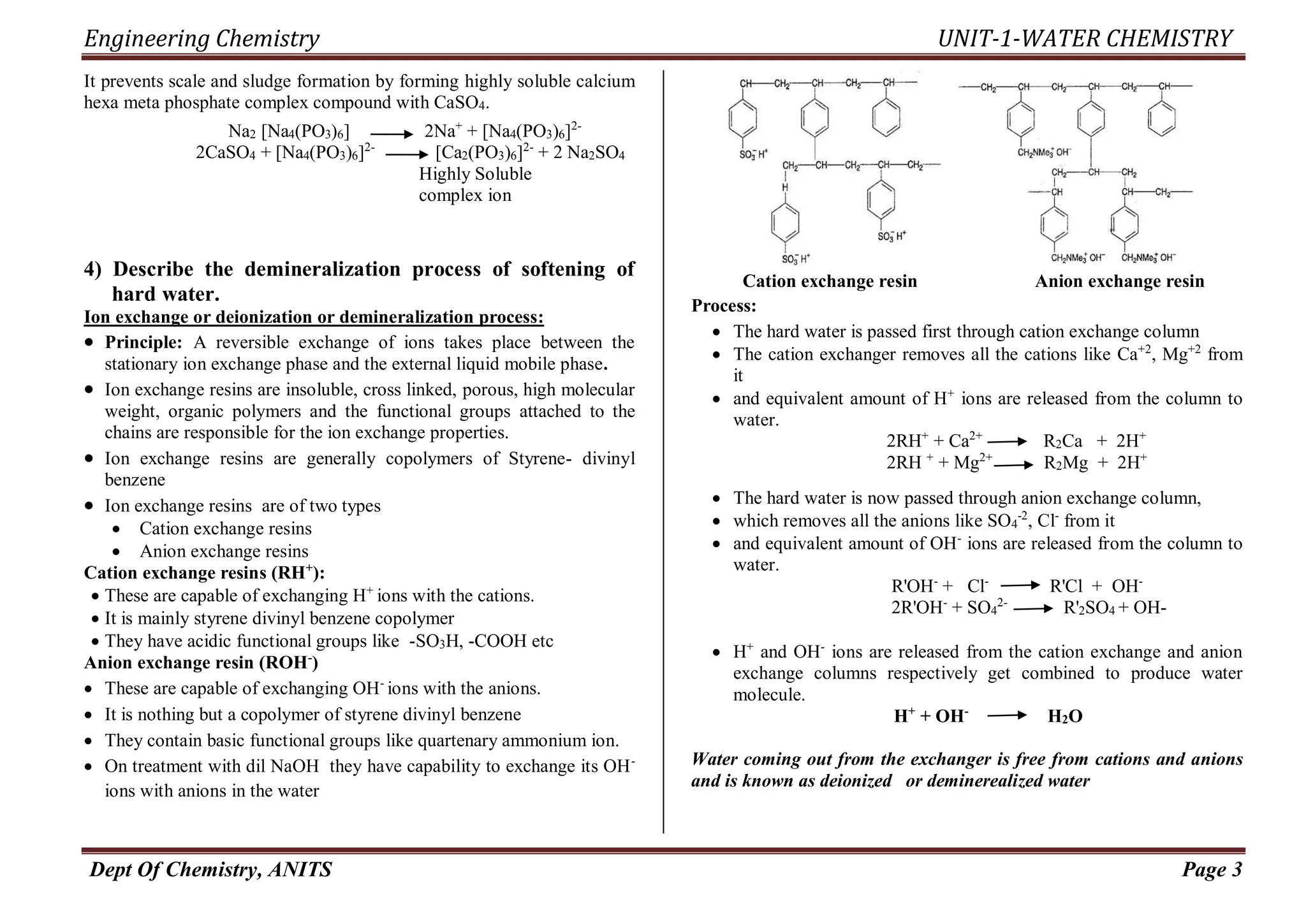 Water chemistry using engineering chemistry UNIT-1.pdf
