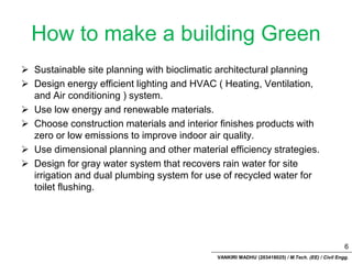unit-1.ppt green buildings class lecture | PPT