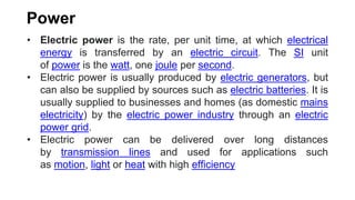 electrical circuit and measurement systems | PPTX