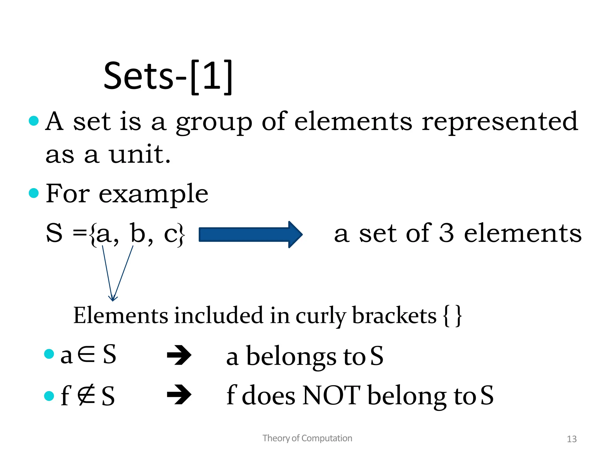 Unit-1 (Mathematical Notations) Theory of Computation PPT | PPTX