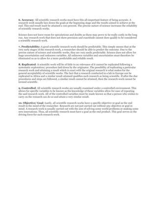 Meaning and objectives of research and its notes | PDF