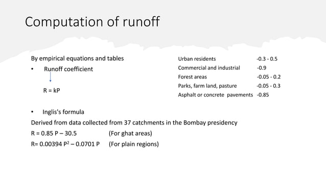 Introduction to Hydrology, Rainfall measurement | PPTX