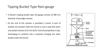 Introduction to Hydrology, Rainfall measurement | PPTX