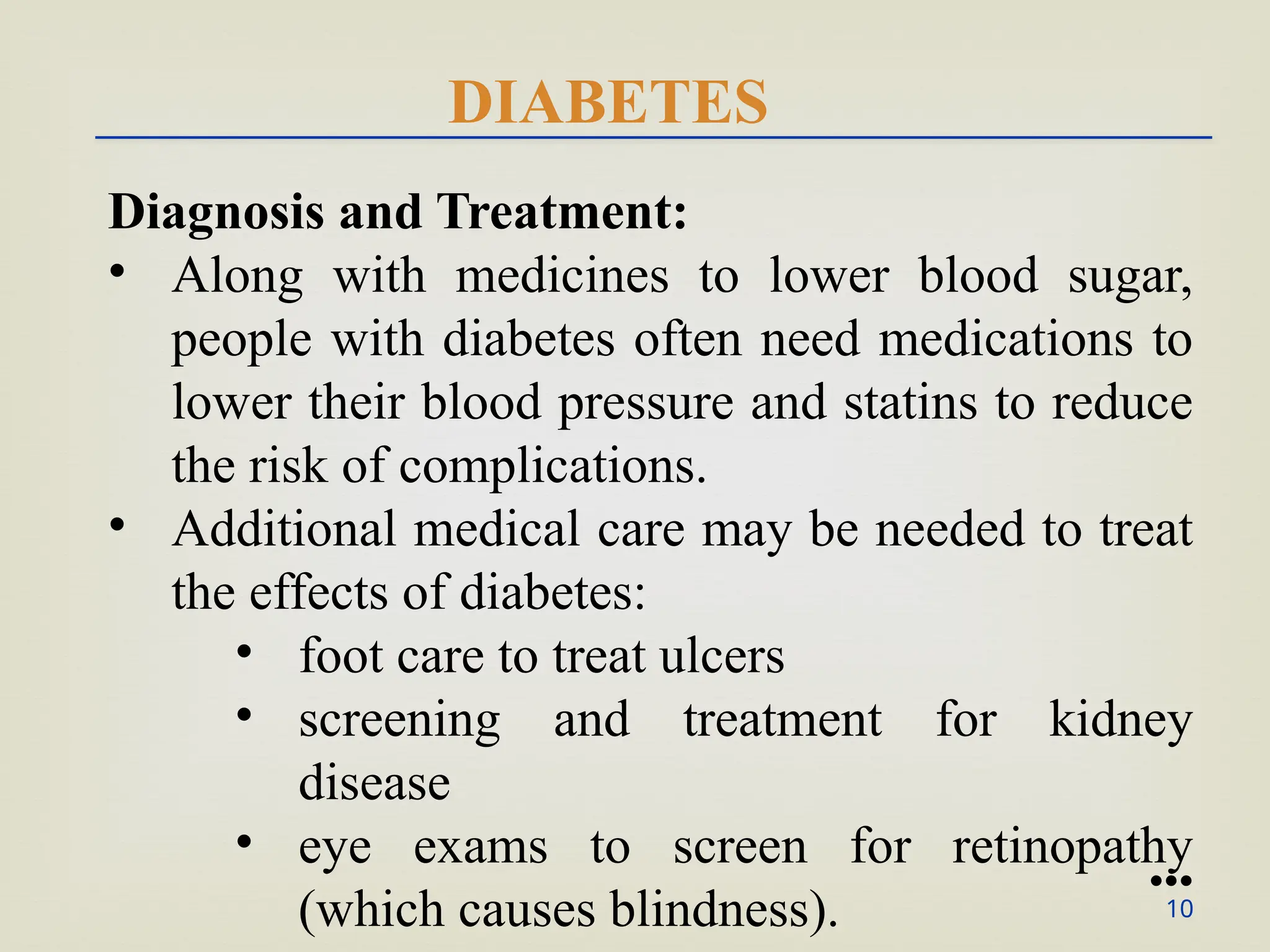 lifestyle diseases - diabetes mellitus - causes and effects | PPT