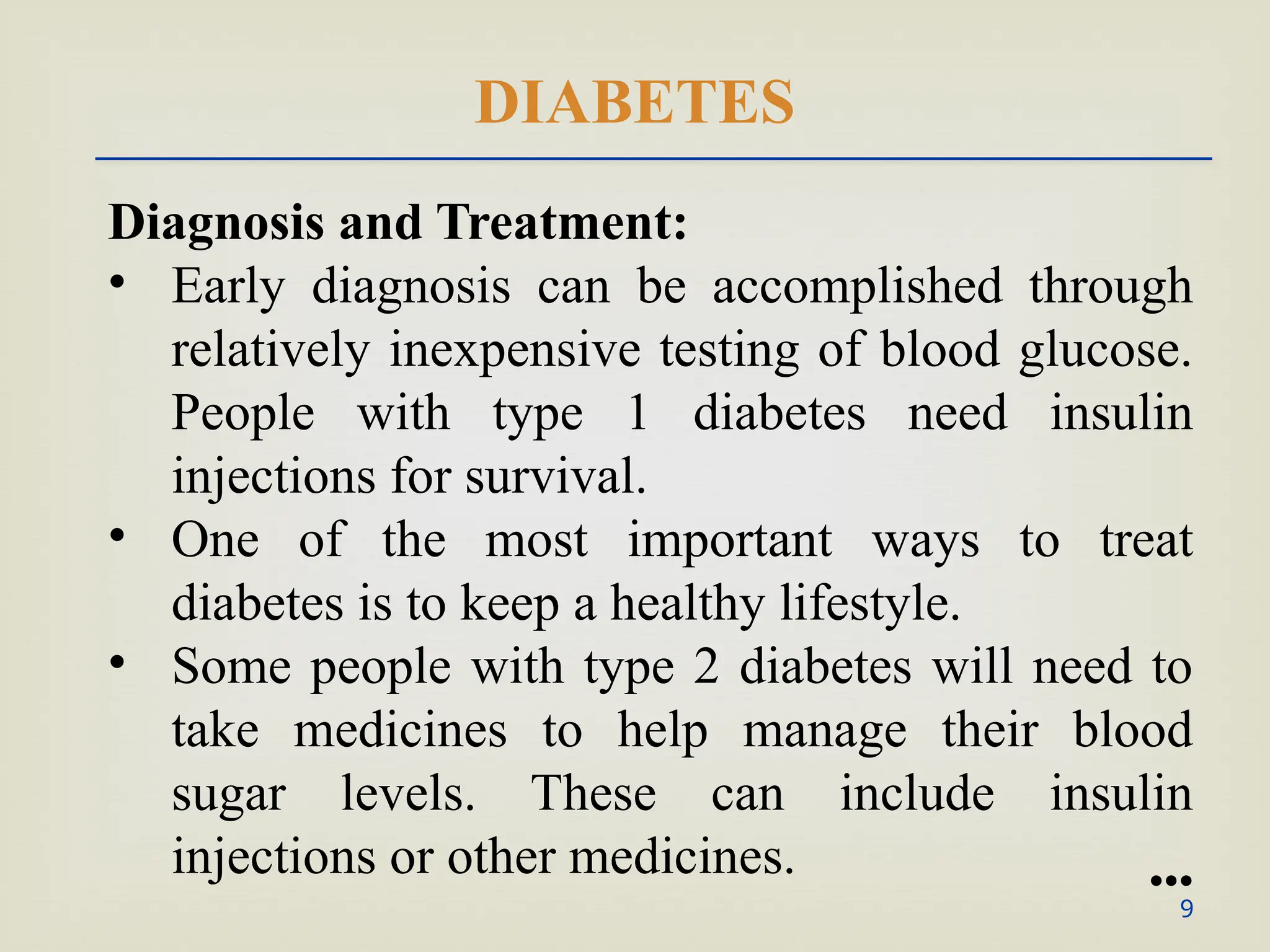 lifestyle diseases - diabetes mellitus - causes and effects | PPT