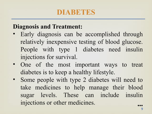 lifestyle diseases - diabetes mellitus - causes and effects | PPT