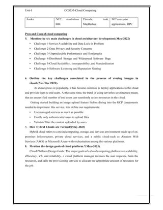 unit-1.pdf of cloud computing CCS335 anna university syllabus | PDF