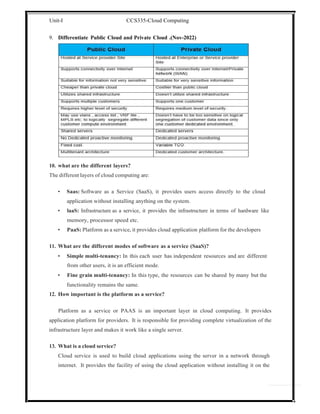 unit-1.pdf of cloud computing CCS335 anna university syllabus | PDF